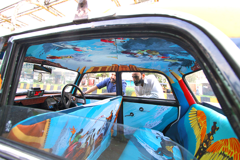 Colorful Cabs: Taxi Fabric Project is a New Form of Urban Art | Urbanist