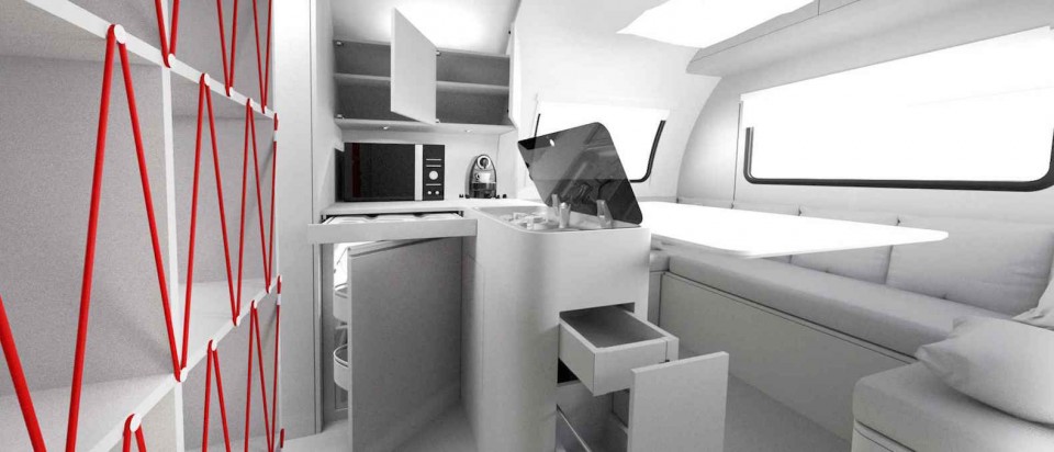 Telescoping Trailer: Expanding Teardrop Camper Triples in Size | Urbanist