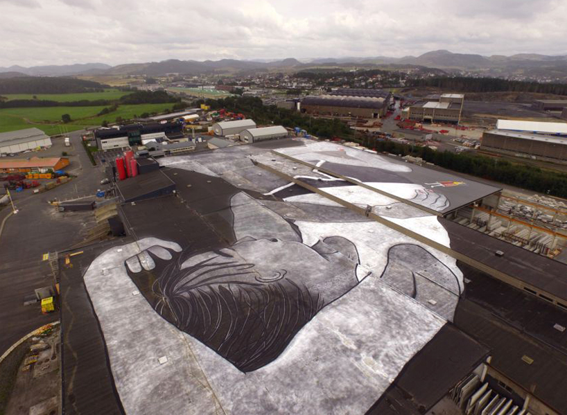 Rooftop View: World’s Largest Mural Takes Up Entire Building - WebUrbanist