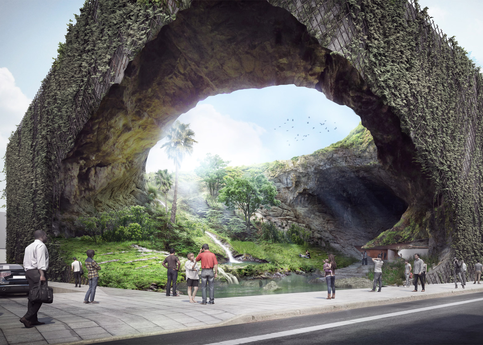 Neolithic Modernism: History Museum Appears Carved from Stone | Urbanist