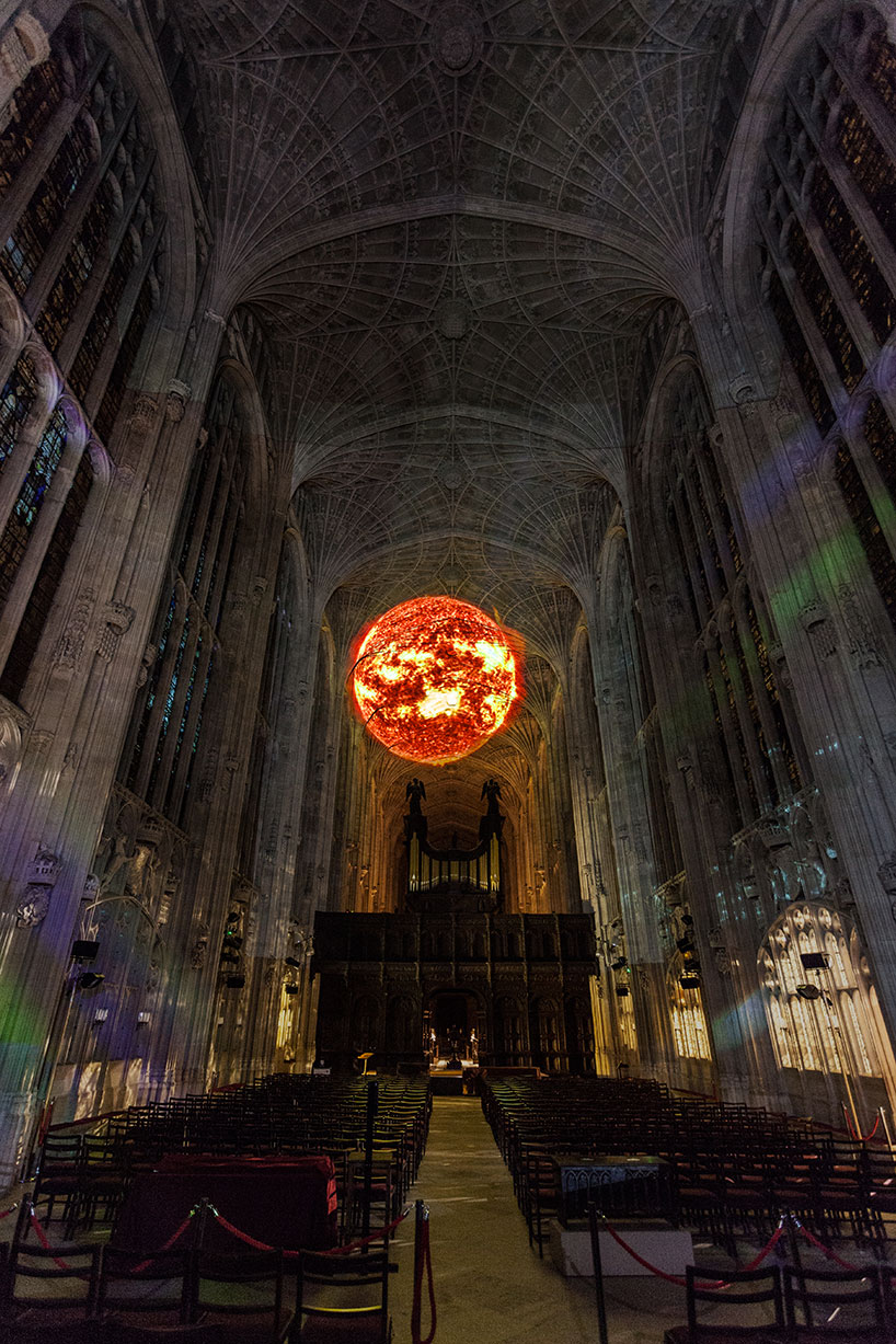A Chapel in Space: Images Projected onto King’s College Ceiling ...