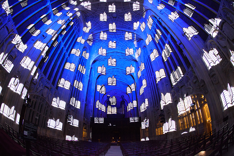 A Chapel in Space: Images Projected onto King’s College Ceiling ...