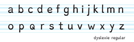 Dyslexic Designer Creates Custom Typeface Addressing Disorder - WebUrbanist