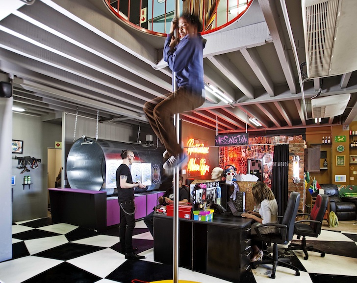 Work Perks: These 13 Offices Are Way More Fun Than Yours - WebUrbanist