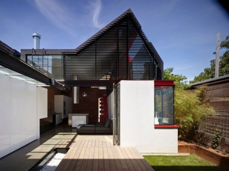 Modern Row House Addition