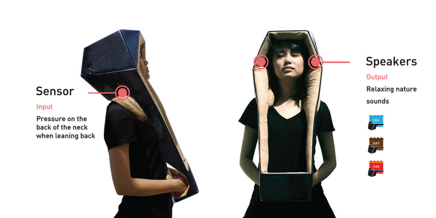 Wearable RIP: Coffin Hood Helps You Relax Among City Chaos | Urbanist