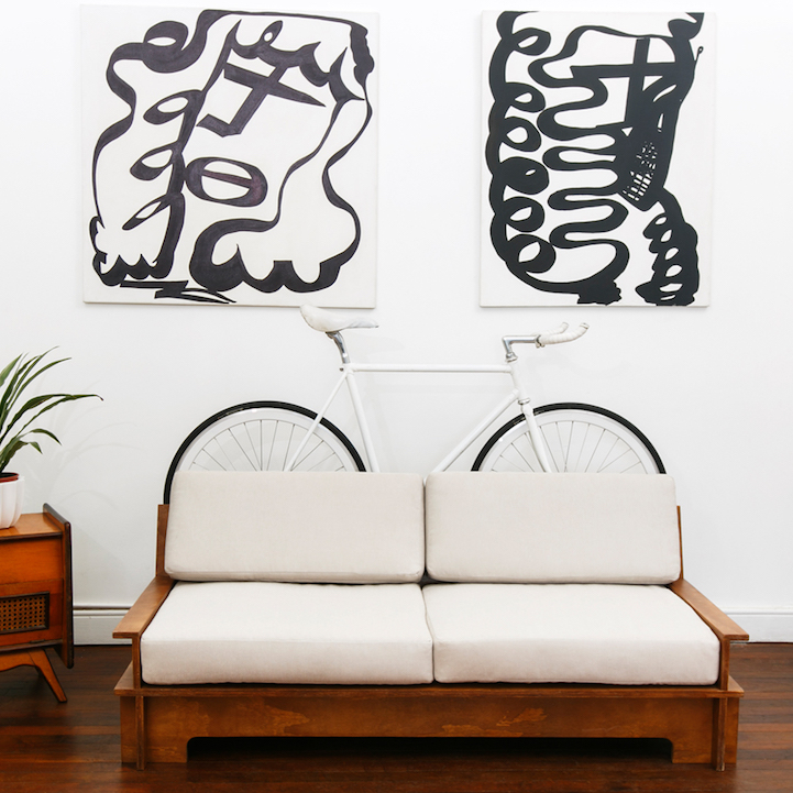 Cyclist-Centric Decor: Furniture with Built-in Bike Racks | Urbanist