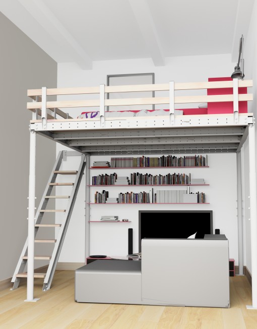 DIY Loft Kits Bridge the Gap Between Furniture & Architecture - WebUrbanist