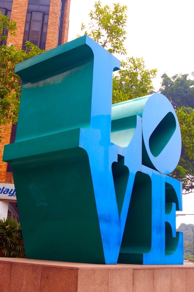 3D Four Letter Words: Robert Indiana’s LOVE Sculptures - WebUrbanist