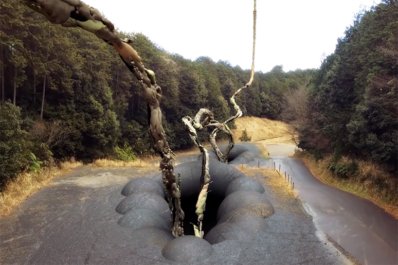 Augmented Reality: Aerial Footage of Distorted Alien Landscapes ...