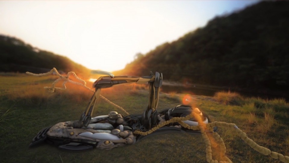 Augmented Reality: Aerial Footage of Distorted Alien Landscapes ...