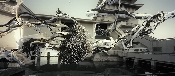 Augmented Reality: Aerial Footage of Distorted Alien Landscapes ...