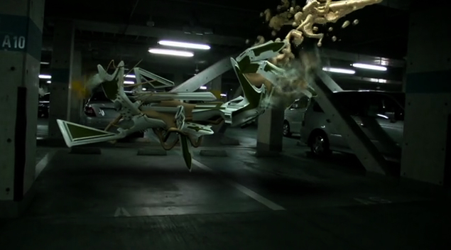 Augmented Reality: Aerial Footage of Distorted Alien Landscapes ...