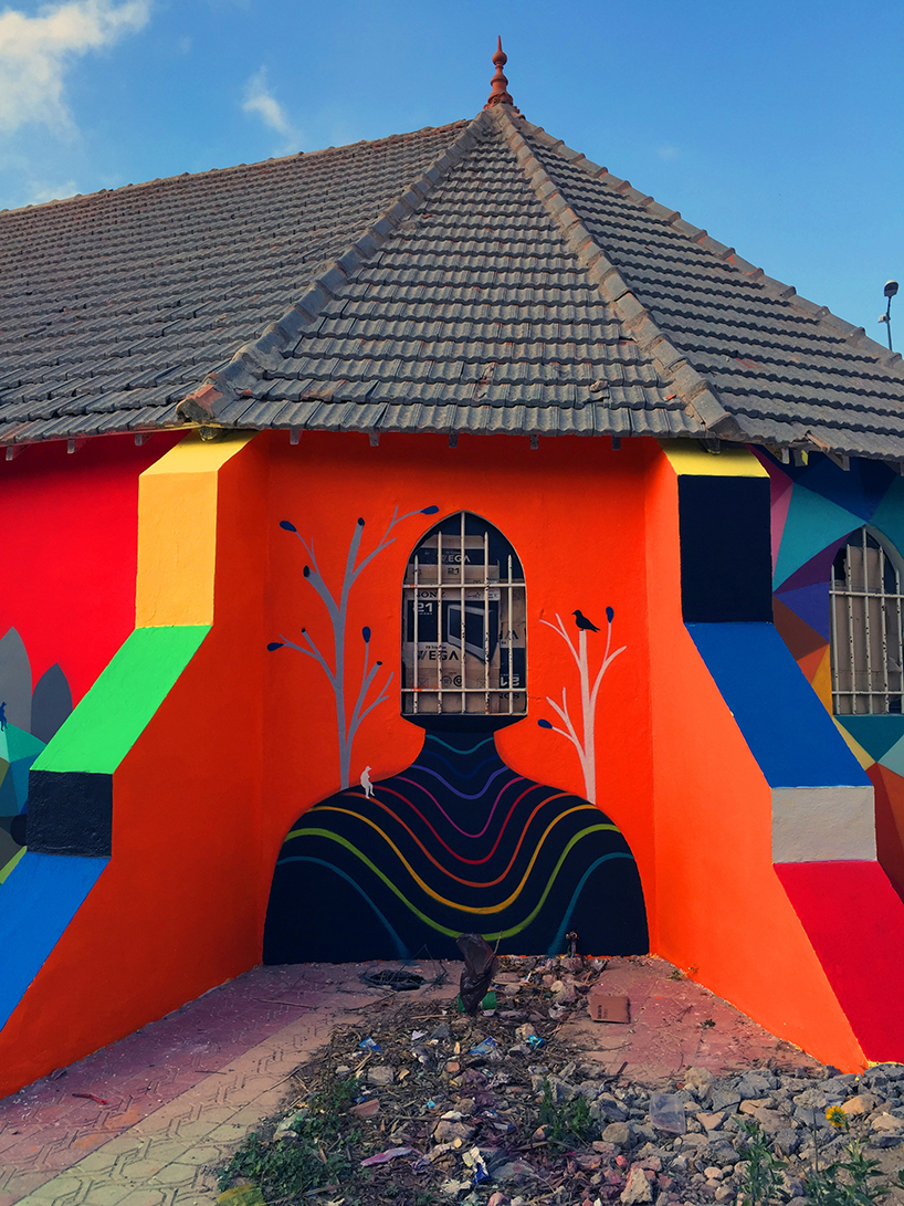 In Praise of Art: Abandoned Church Colorfully Transformed by Okuda ...