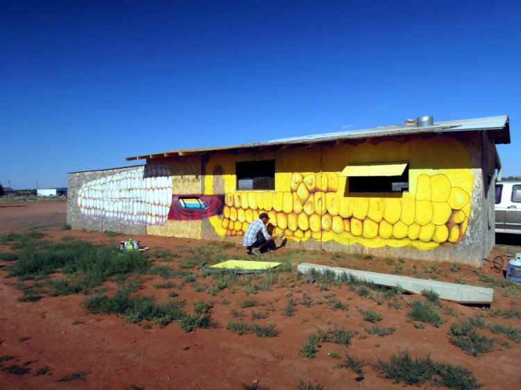 Roadside Renaissance: Art Of The Painted Desert Project - WebUrbanist