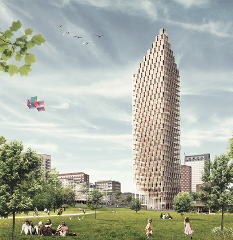 World’s Tallest Wood-Framed Skyscraper Proposed for London | Urbanist