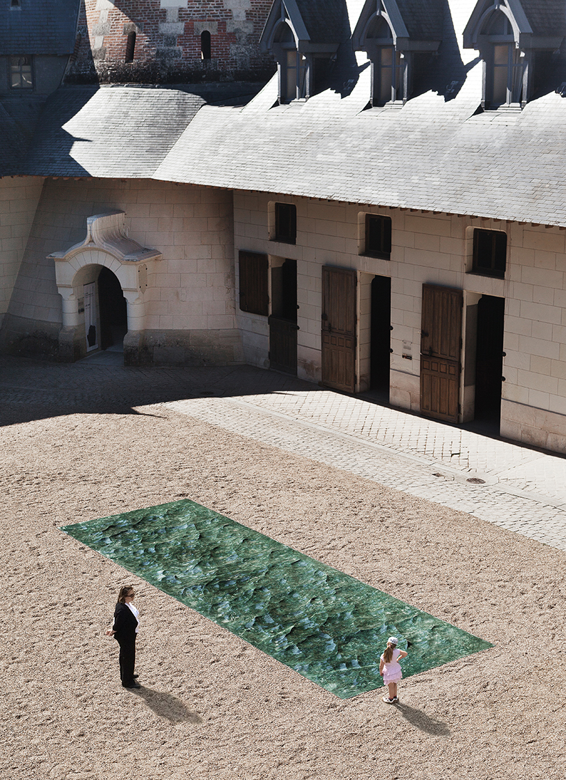 A Mirage You Can Touch: Liquid Marble Installation Fools the Eye ...