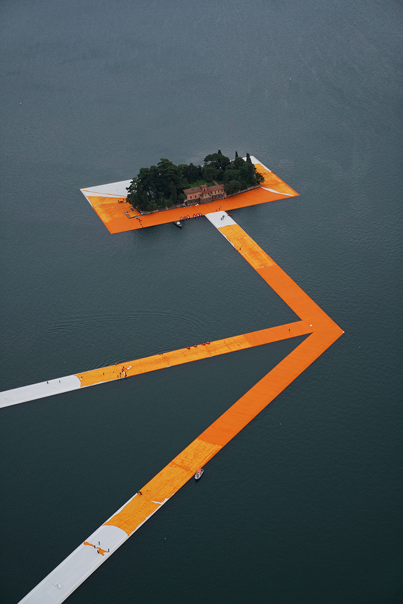 Walk on Water: Christo Unfurls 1 Million Square Feet of Golden Cloth ...