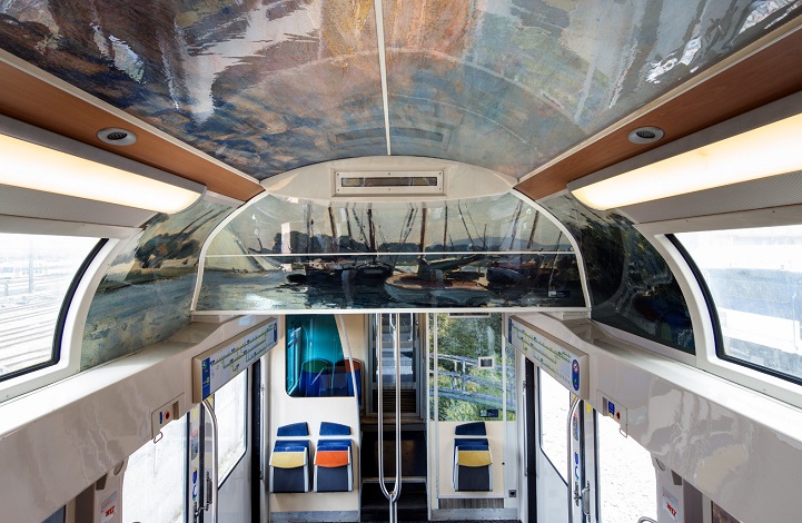 Mobile Museums: French Train Cars Filled with Impressionist Art | Urbanist