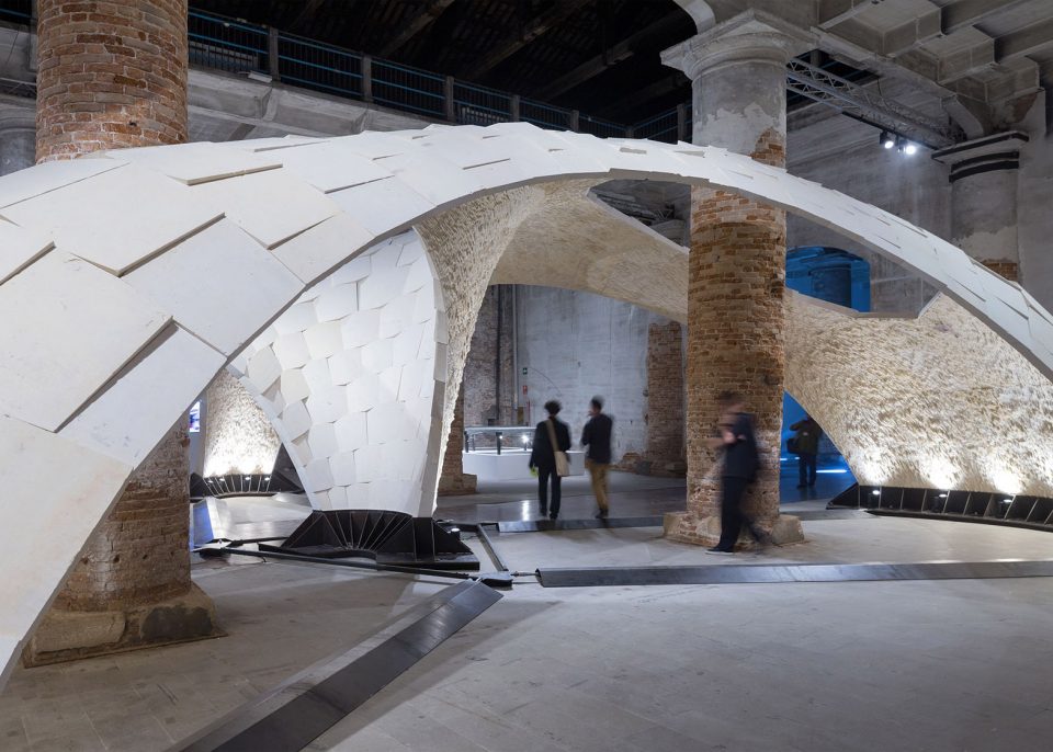 Armadillo Vault: Delicate Stone Canopy Held Together by Compression ...