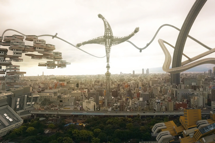 Spatial Bodies: Warped Architecture Bends & Twists Osaka Skyline ...