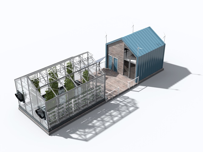 Floating Greenhouse: Mobile Barge to Grow Food & Cruise Danube ...