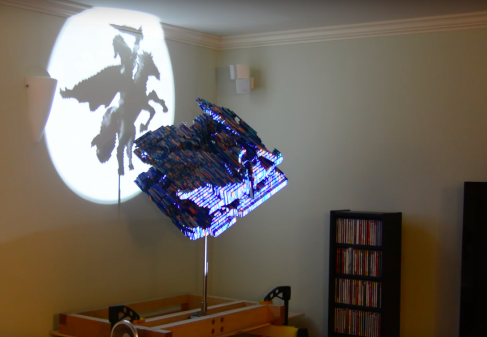 LEGO Shadow Show: Masses of Toy Bricks Reveal Surprising Silhouettes ...