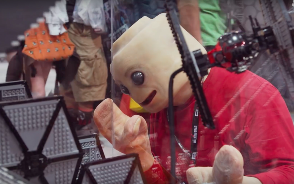 Real Life LEGO Man: Fleshy Mini-Figure Cosplay Will Freak You Out ...