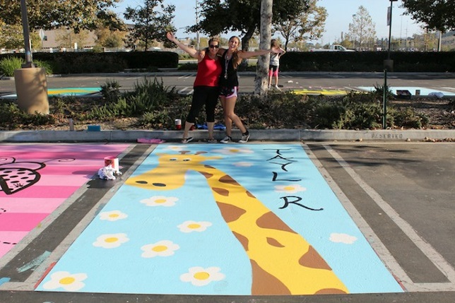 My Space: 15 Creatively Painted High School Parking Spots | Urbanist