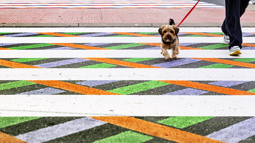 Creative Crosswalks: Artist Adds Color to Brighten Crossings for ...