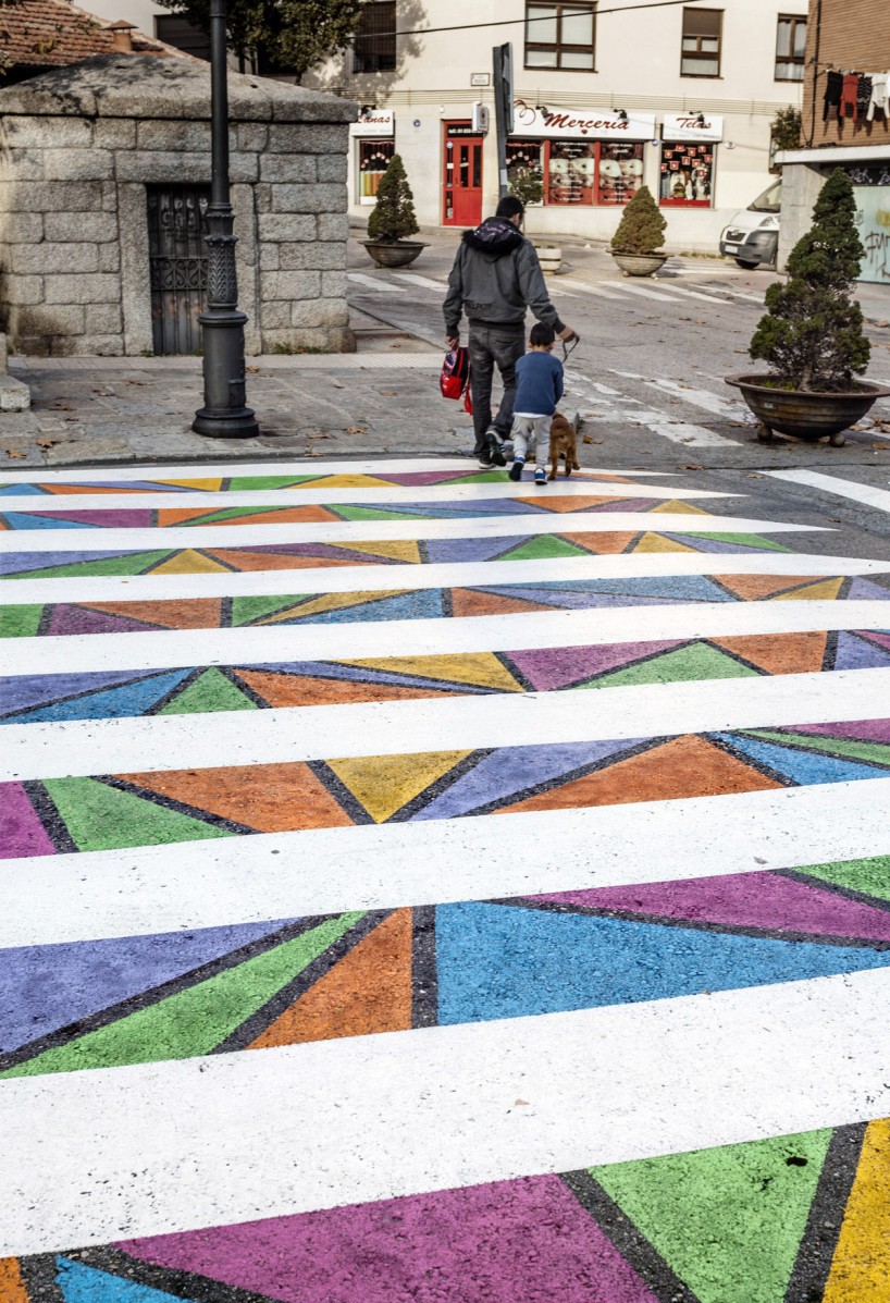 Creative Crosswalks: Artist Adds Color to Brighten Crossings for ...