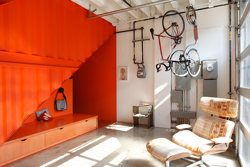 Crate Core: Shipping Container Tower Hidden Inside a Carriage House ...