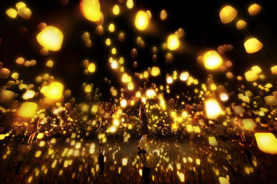 Forest of Resonating Lamps: Brilliant Interactive Illuminated ...