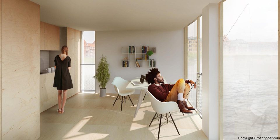 Urban Rigger: Floating Student Housing Made of Shipping Containers ...