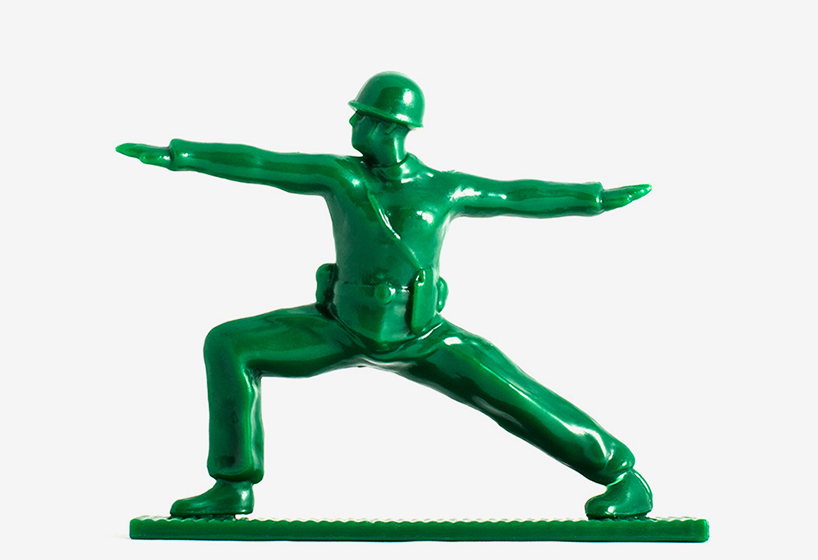 Yoga Joes: G.I. Action Figures Posed in Complex Meditative Positions ...