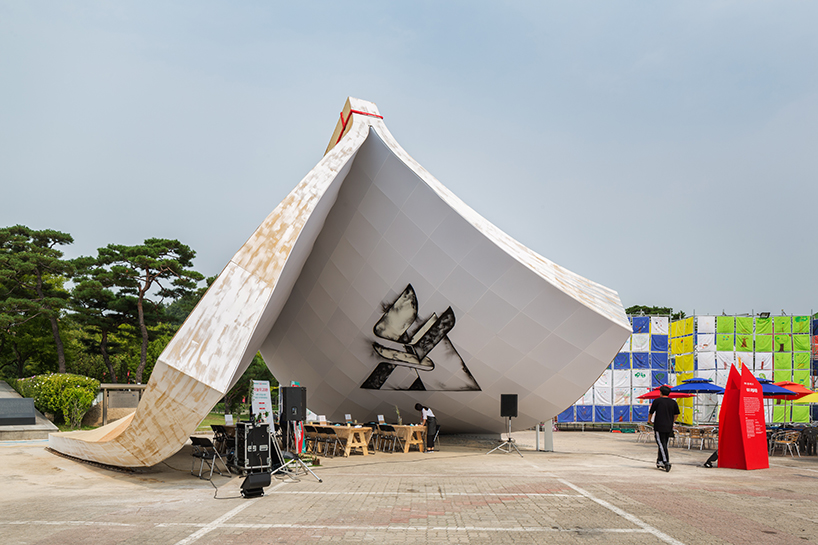 Book-Shaped Pavilion in Korea Celebrates Historic Birthplace of ...