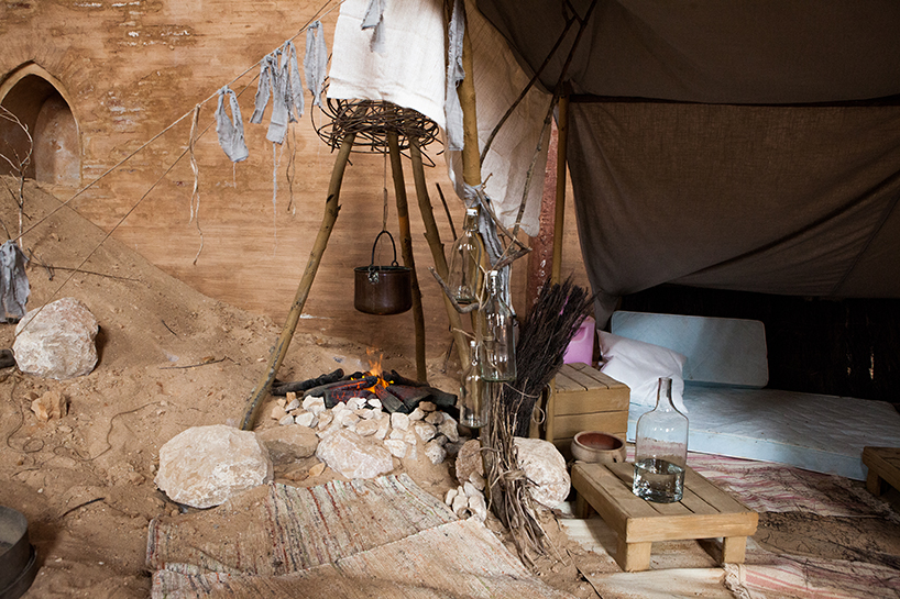 Garden of Whispers: Surreal Sand Dunes Fill 13th-Century Gothic Church ...