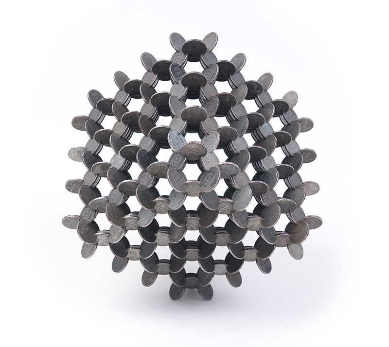 Creative Currency: 33 Sculptural Works of Art Made From Coins - WebUrbanist