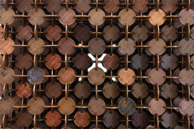 Creative Currency: 33 Sculptural Works of Art Made From Coins | Urbanist