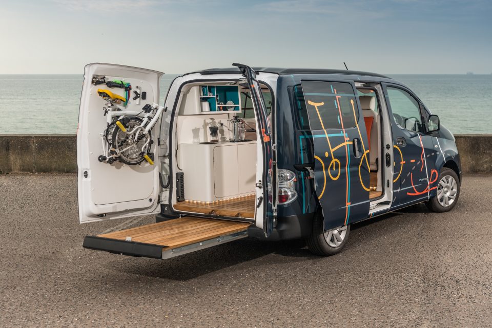 World’s First All-Electric Mobile Office Built Into a Nissan Van | Urbanist