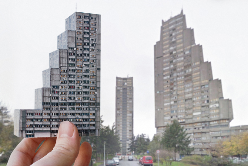 Brutal East: New Scale Models of Brutalist Architecture Made of Paper ...