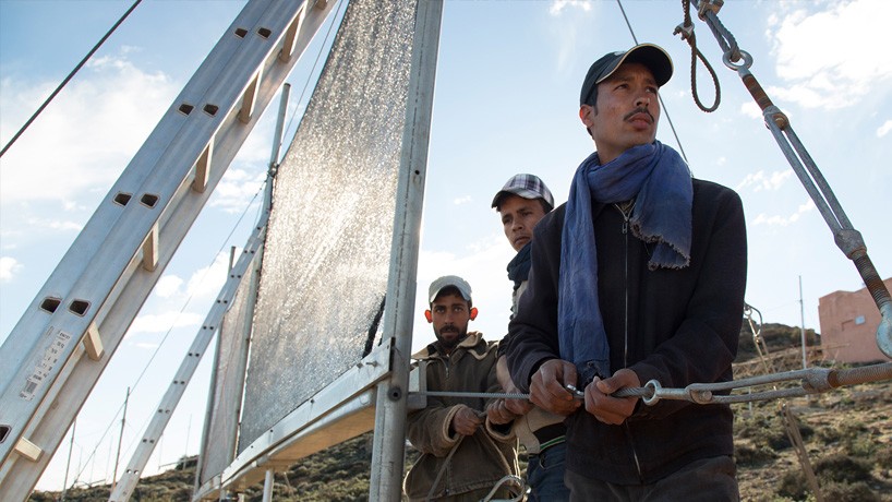 CloudFisher: Low-Tech Net Turns Fog into Drinking Water for Morocco | Urbanist