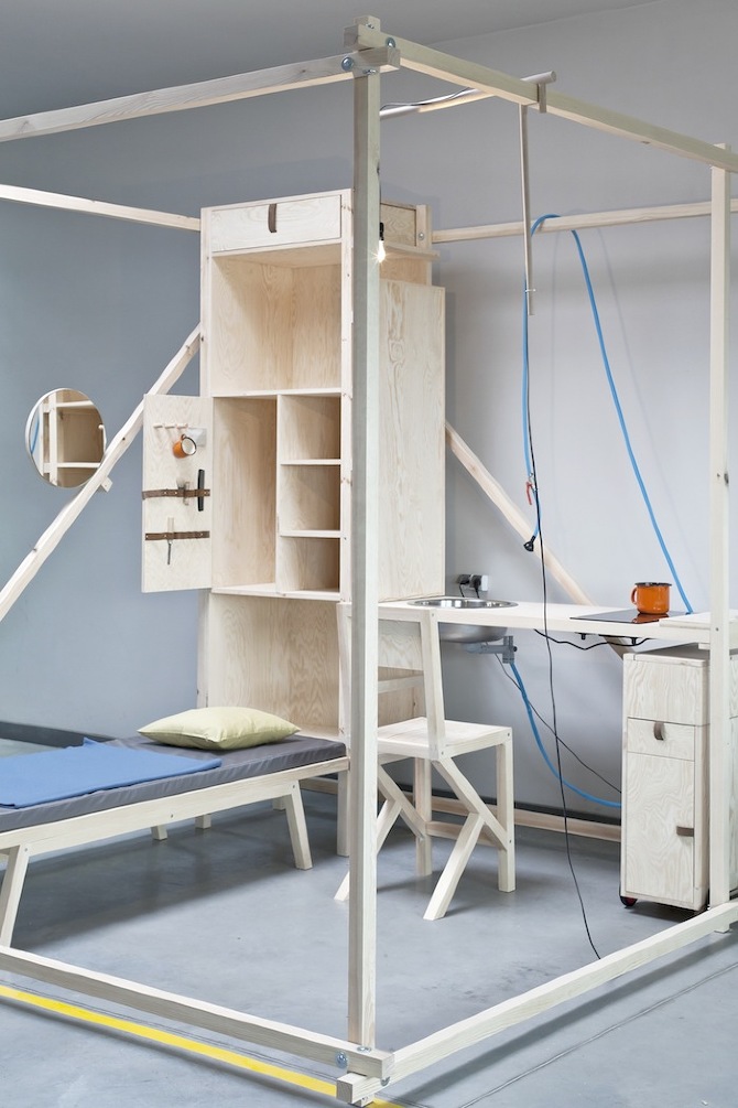 Inner Space: 14 Modular All-in-One Living Cubes to Organize Interiors ...