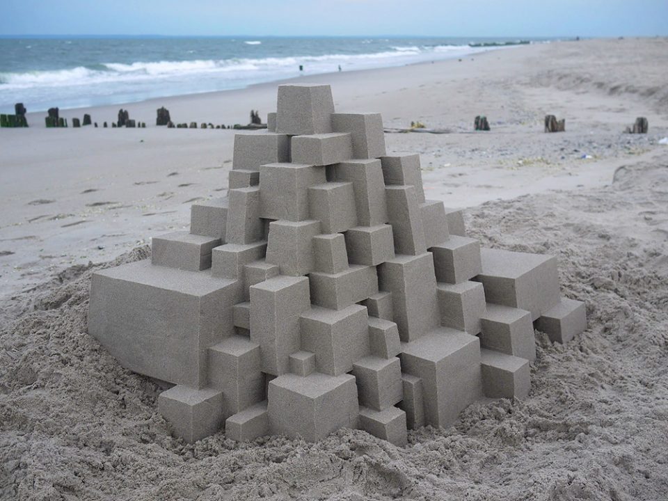These Brutalist Sand Castles Might Be Cooler Than the Real Thing ...