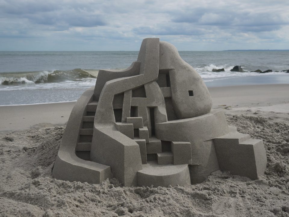 These Brutalist Sand Castles Might Be Cooler Than the Real Thing ...