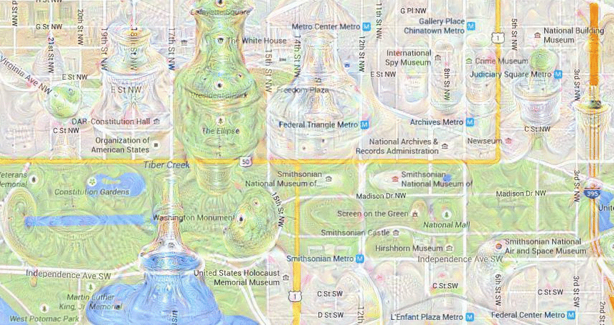 Dream Deep: Trippy Maps Reenvisioned by Google’s Artificial Neural ...
