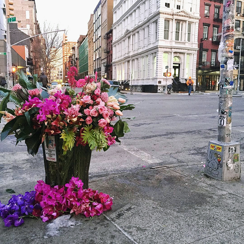 Aromatic Art: Empty NYC Trash Bins Turned into Beautiful Floral ...