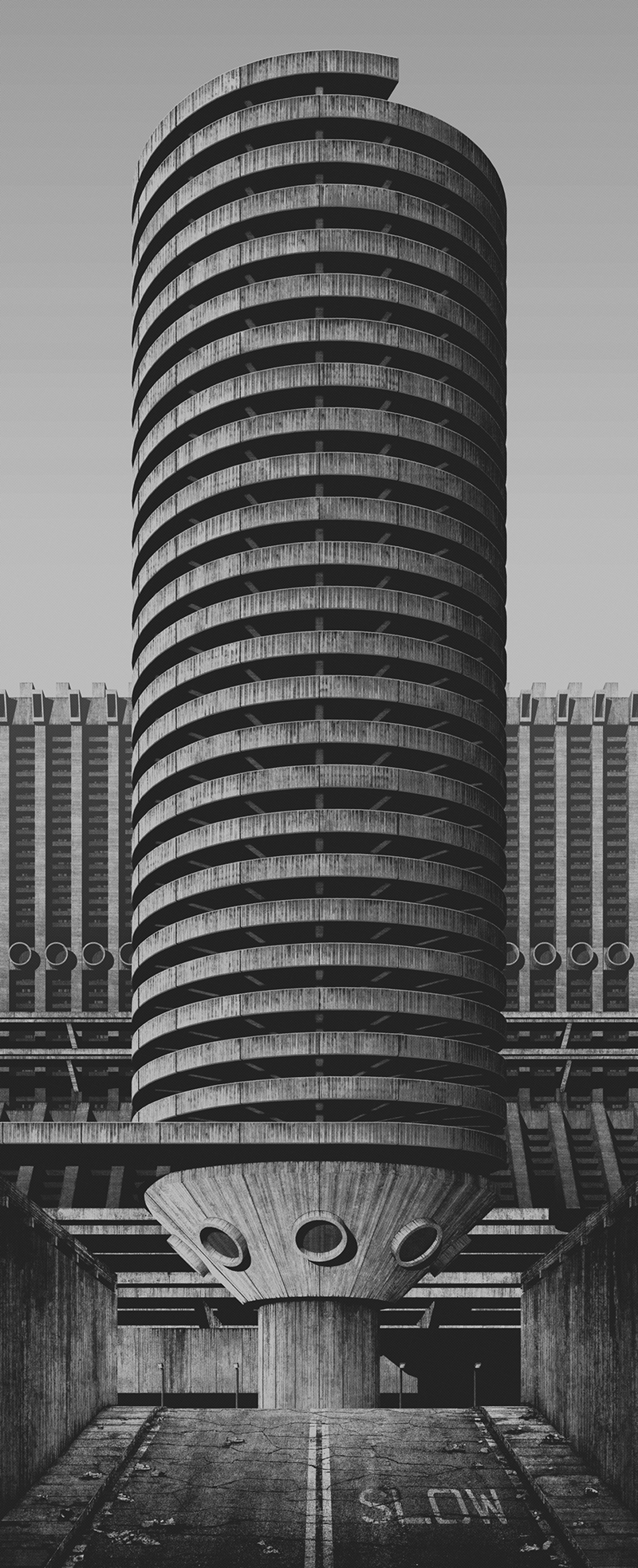 Brutalist Victory: Concrete Skylines Dominate Radical Retro-Future ...