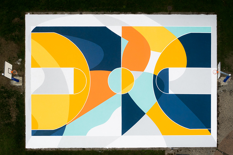 Nothin’ But Net: 12 Slam Dunk Artistic Basketball Court Designs | Urbanist