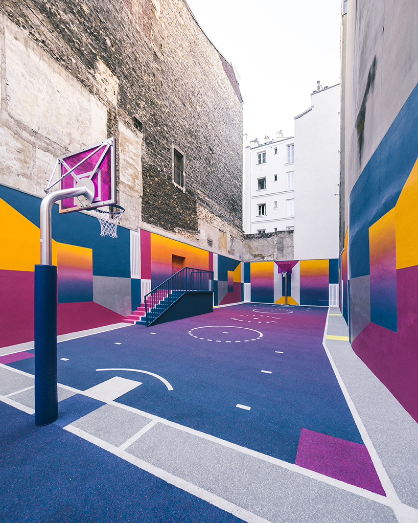 Nothin’ But Net: 12 Slam Dunk Artistic Basketball Court Designs ...